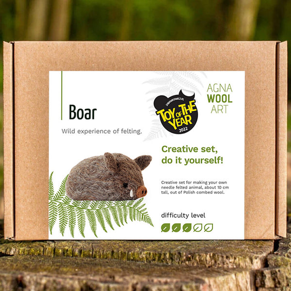 Wild Boar Felting Kit — Thorsten van Elten