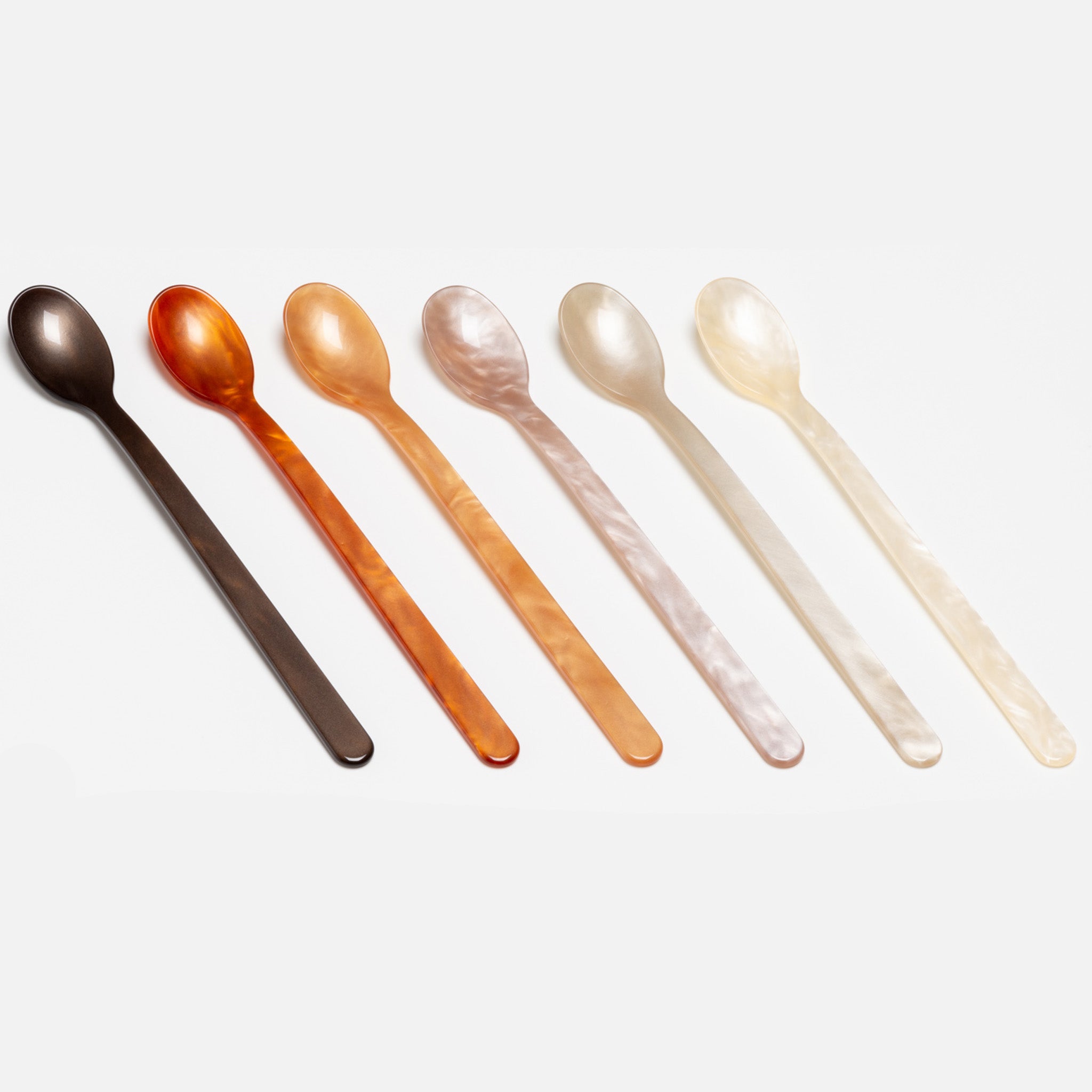 Set of Six Long Drink Spoons (natural) — Thorsten van Elten